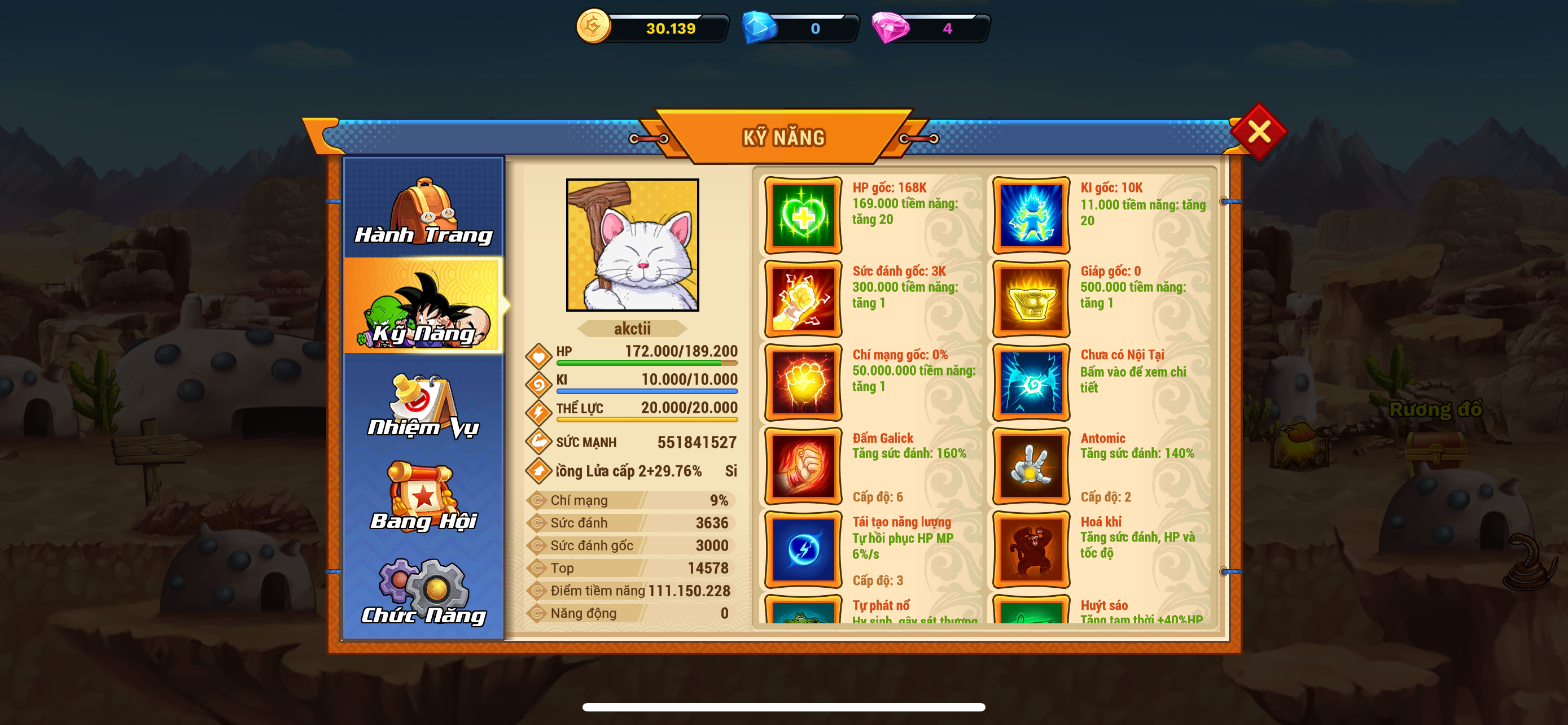 Tài khoản NRORE rank 1 giá rẻ 149999 #141